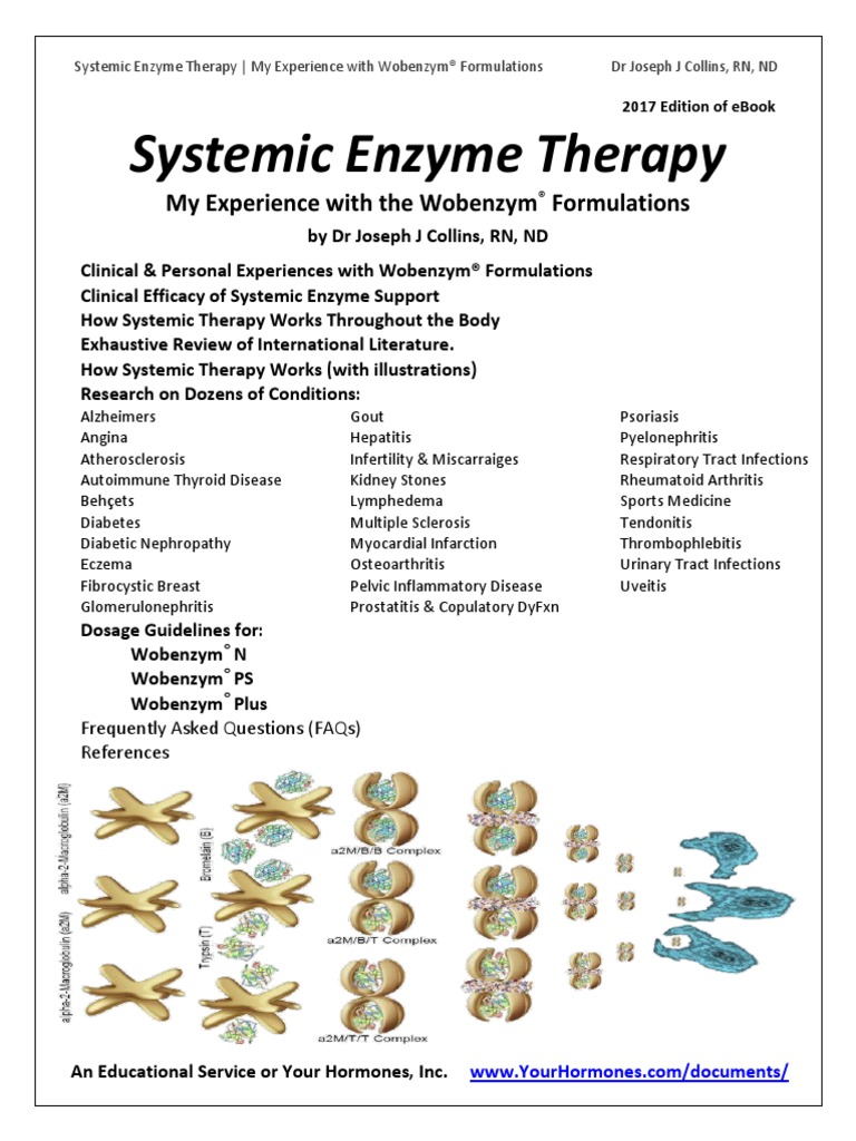 Systemic Enzyme Therapy Experience With Wobenzym Formulations | PDF | T ...