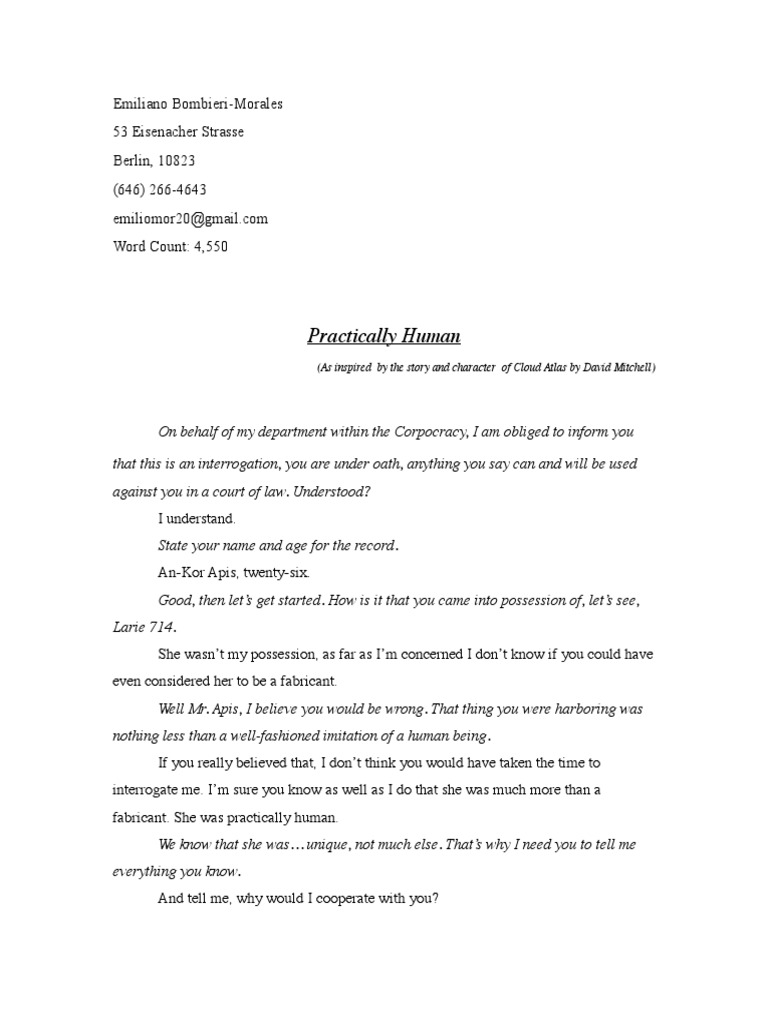 Practically Human | Download Free PDF | Rebellions