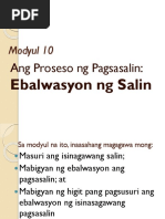Mga Teorya at Metodo Sa Pagsasalin | PDF