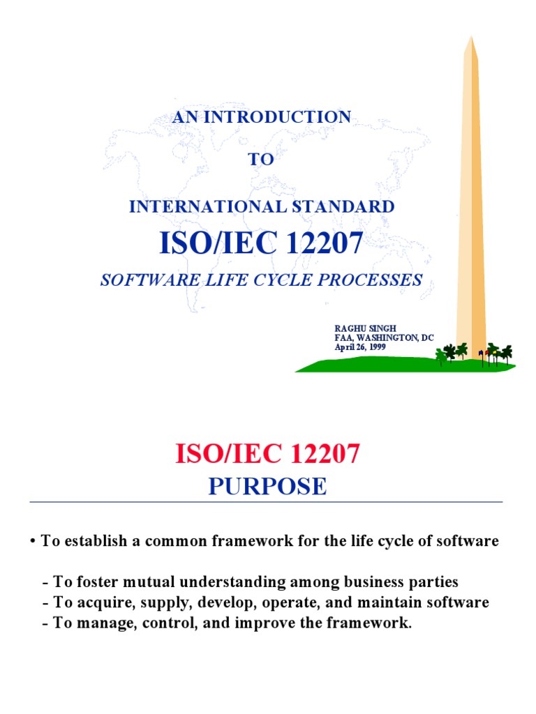 ISO/IEC 12207: An Introduction TO | PDF | Iso/Iec Jtc 1 | International ...