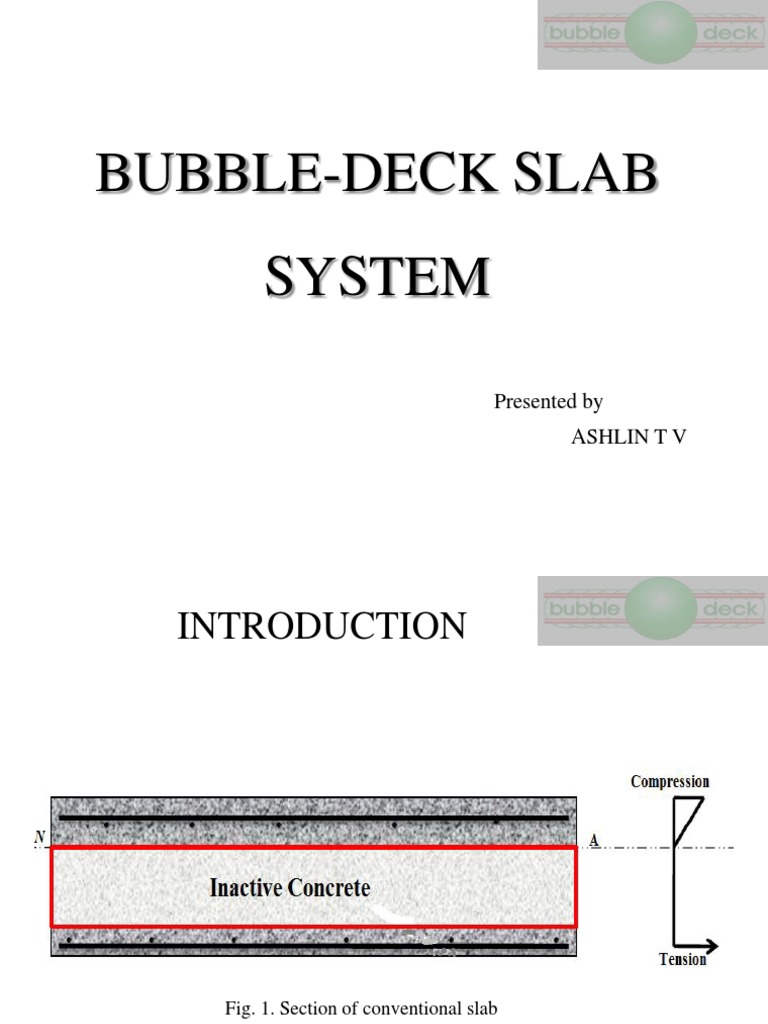 Bubble-Deck Slab System Guide | PDF | Concrete | Building Engineering