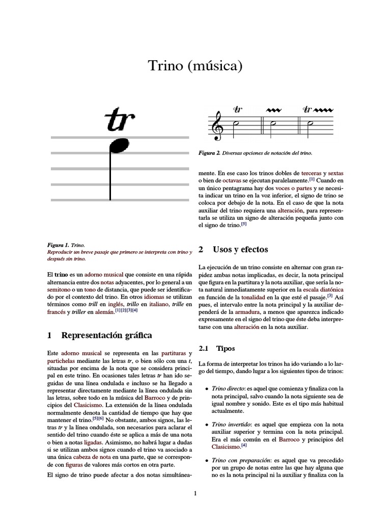 El Arte del Trino Musical | PDF | Musicología | Tecnicas musicales