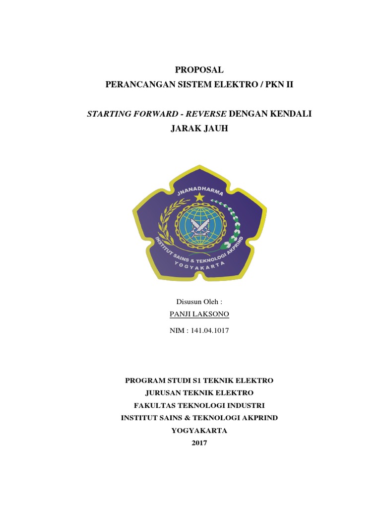 Proposal KP 2 Judul Baru | PDF