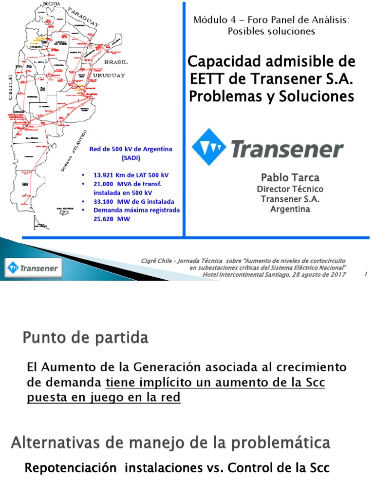 7 Transener Argentina | PDF | Subestacion electrica | Electricidad