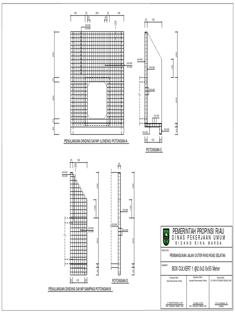 Box Culvert Outer Ring Road Selatan-2 | PDF