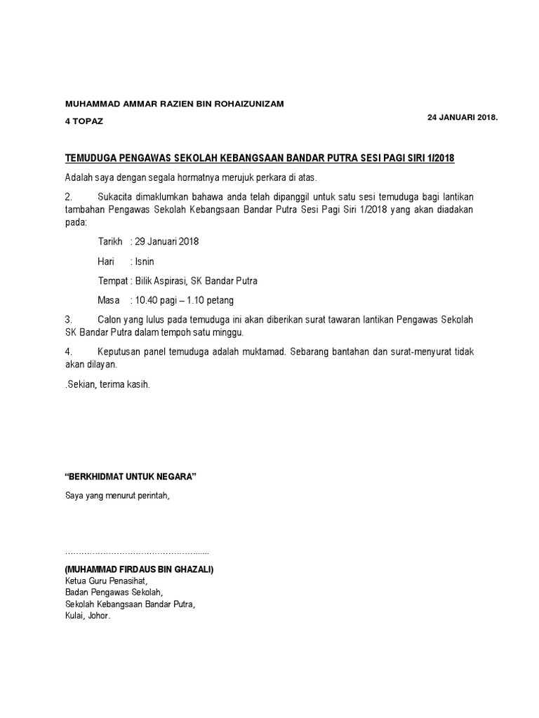 Contoh Surat Panggilan Kerja Contoh Surat Panggilan T - vrogue.co Contoh Surat Panggilan Kerja Contoh Surat Panggilan T - vrogue.co
