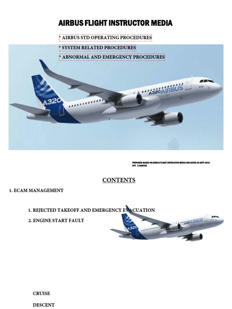 A320 PDP Rev12 Cs | PDF | Takeoff | Aeronautics
