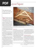 Try Square: Construction and Use Guide | PDF | Woodworking | Wood