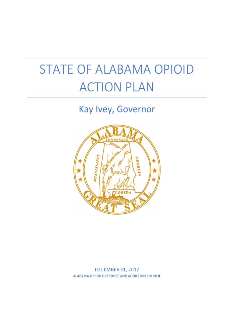 Alabama Opioid Overdose Addiction Council Report | PDF | Opioid ...