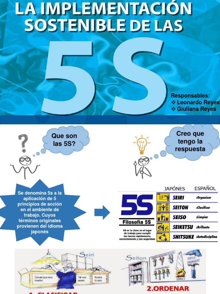 Capacitación 5S | PDF | Science | Ciencia y Tecnología