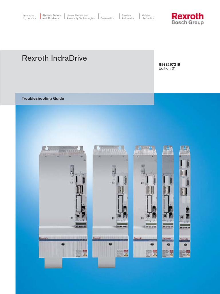 Rexroth Indradrive: R911297319 Edition 01 | PDF | Power Supply | Booting