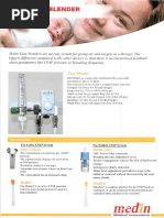 Medin nCPAP Solutions for Newborns | PDF | Respiration | Pulmonology
