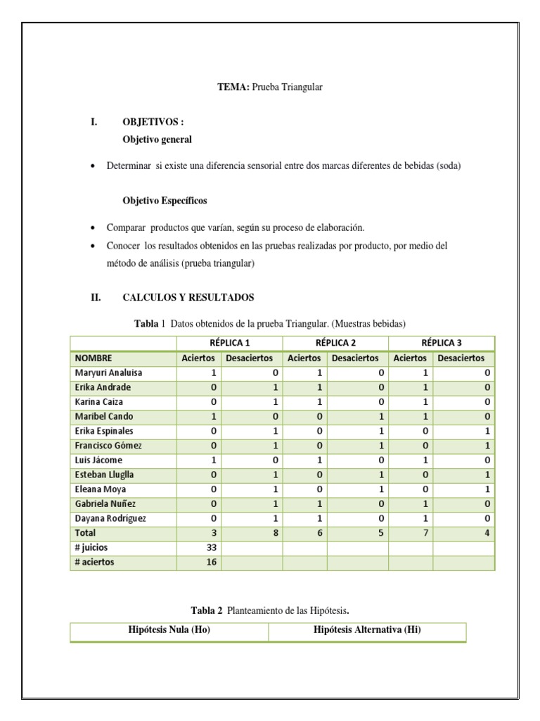 Prueba Triangular | PDF | Hipótesis | Science