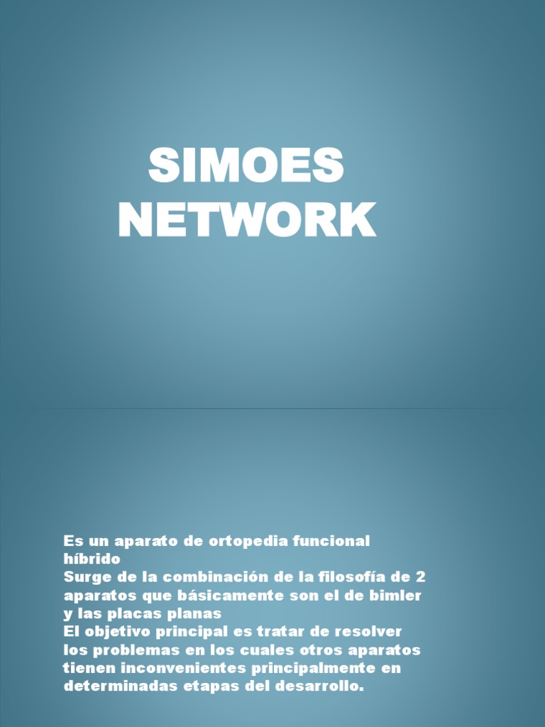 Simoes Network | PDF