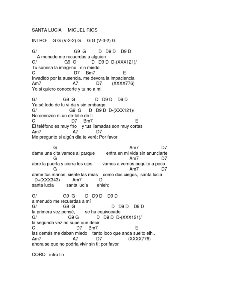 Aaaasanta Lucia Miguel Rios | PDF