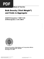 ASTM C-29 Bulk Density (Unit Weight) and Voids in Aggregate PDF | PDF ...