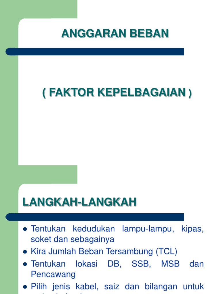 Faktor Kepelbagaian (PPT1) | PDF