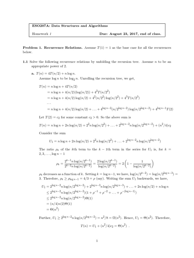 Data Structures and Algorithms Assignment | Download Free PDF | Permutation | Matrix (Mathematics)