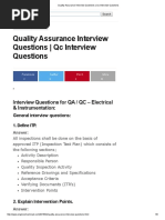 Sample Question & Answer For WMS Assessment | PDF | Occupational Safety ...