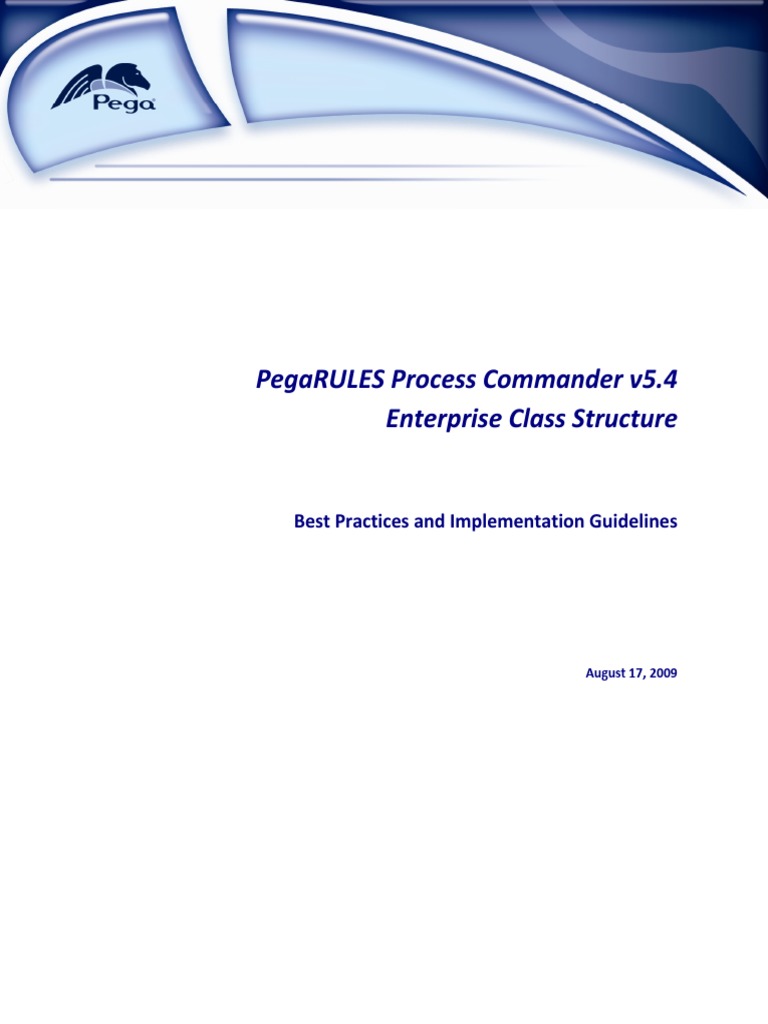 PRPC 5 4 Enterprise Class Structure 0 PDF | PDF | Inheritance (Object ...