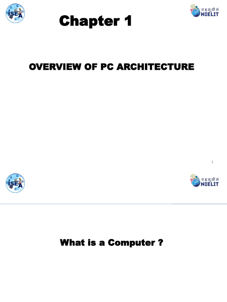 Chapter 1 | Download Free PDF | Personal Computers | Random Access Memory