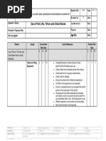 Cradle Inspection Weekly Checklist | PDF | Manufactured Goods | Equipment