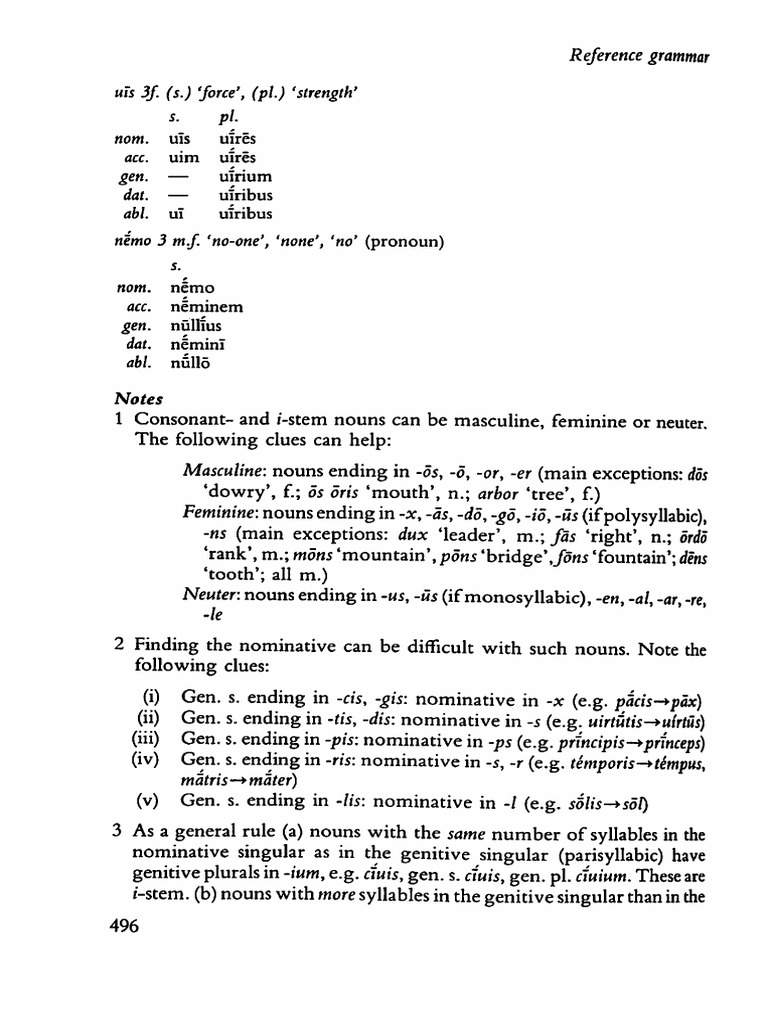 Reading Latin 496 To 515 | PDF