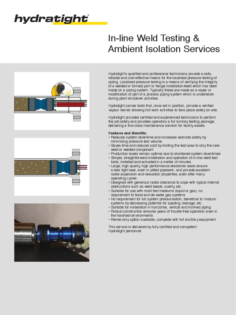 Localized Weld Testing Services | PDF | Pump | Welding