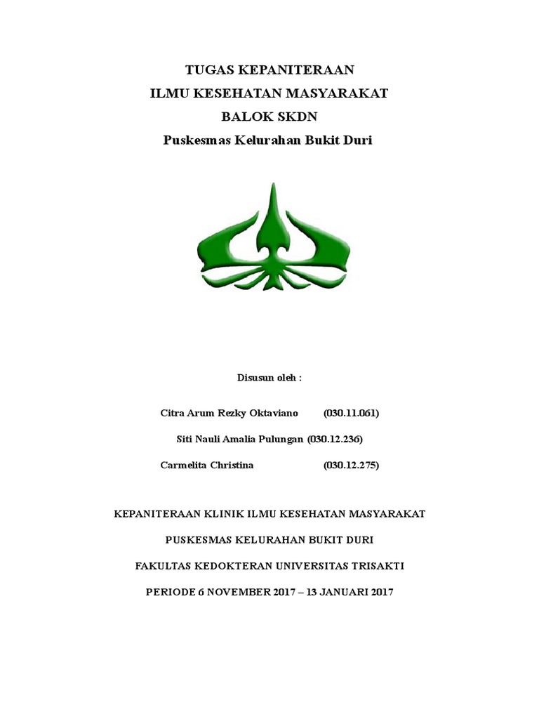 Balok SKDN Bukit Duri | PDF
