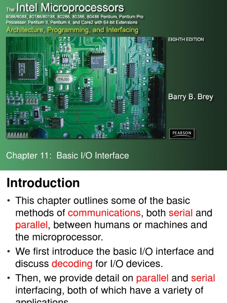 Chapter 11 | PDF | Input/Output | 64 Bit Computing