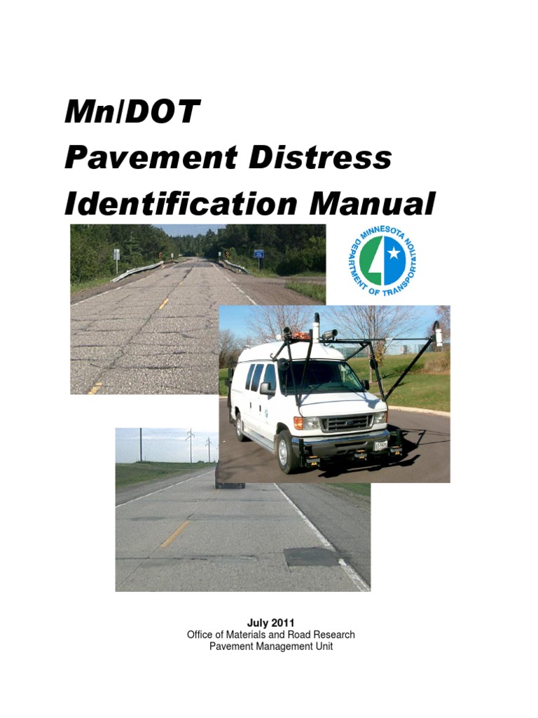 Distress Manual PDF | Download Free PDF | Road Surface | Transportation ...