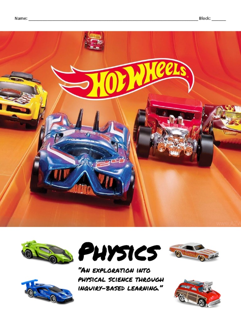 Hot Wheels Physics Lab Journal | PDF | Force | Scientific Method