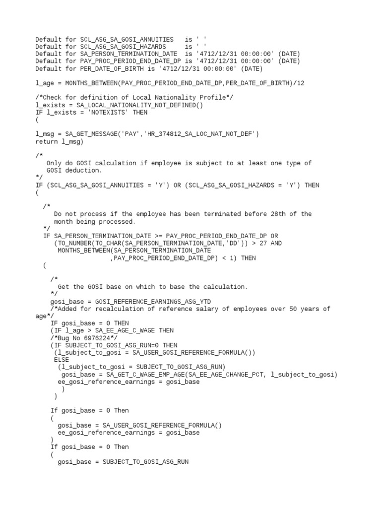 Sa Gosi Calculation Original | Taxes | Taxation