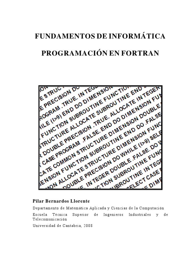 curso-de-fortran | Lenguaje de programación | Compilador