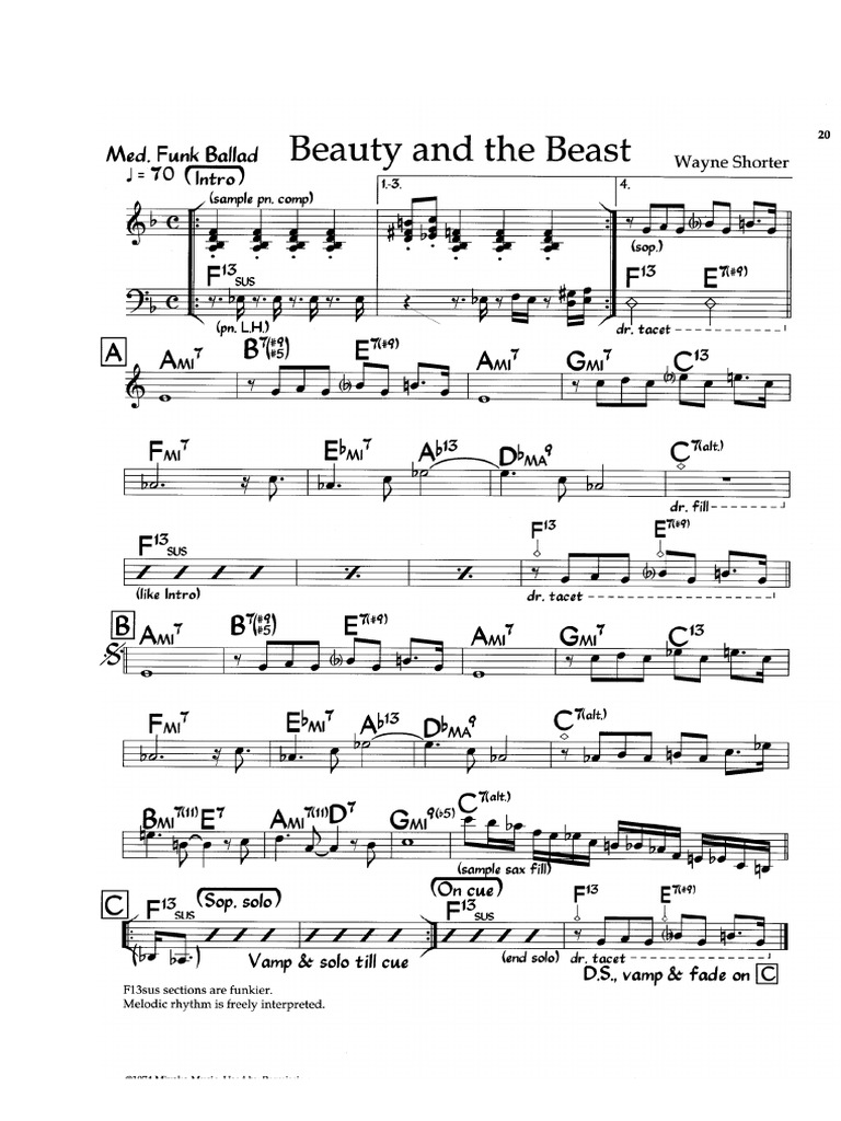 Beauty and The Beast PDF | PDF