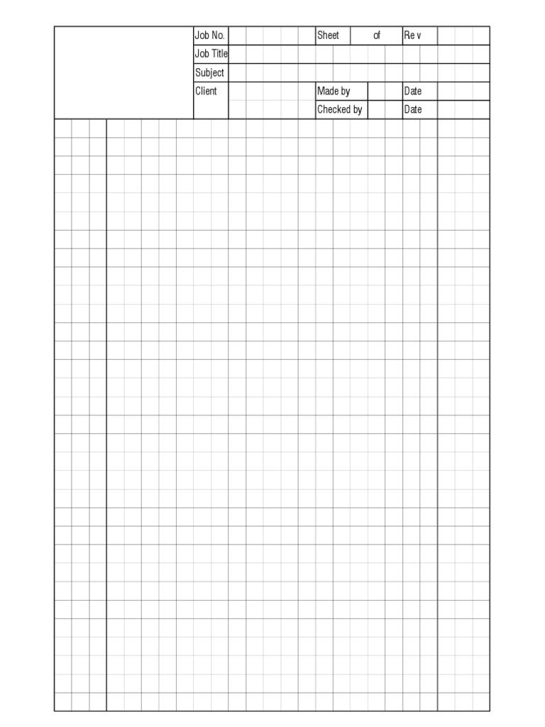 Calculation Sheet | PDF