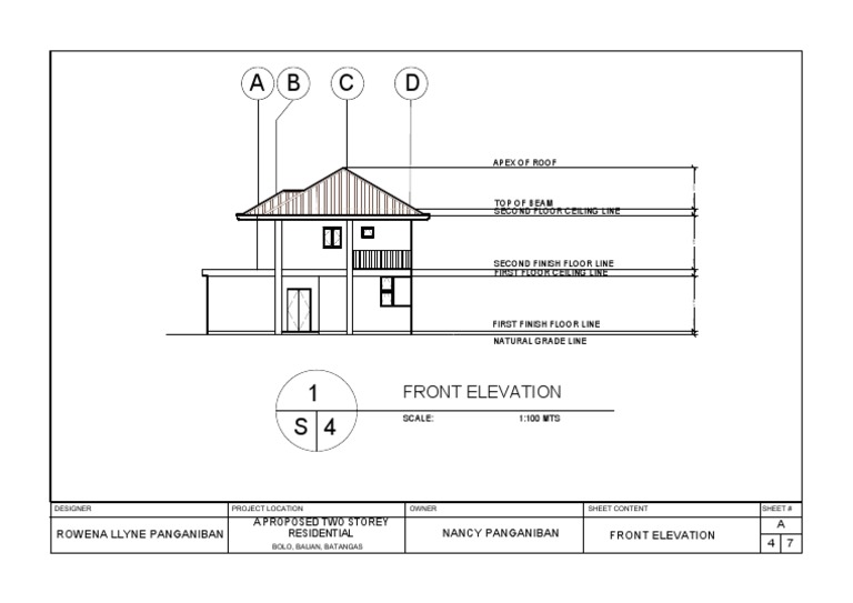 A - Front Elev | PDF