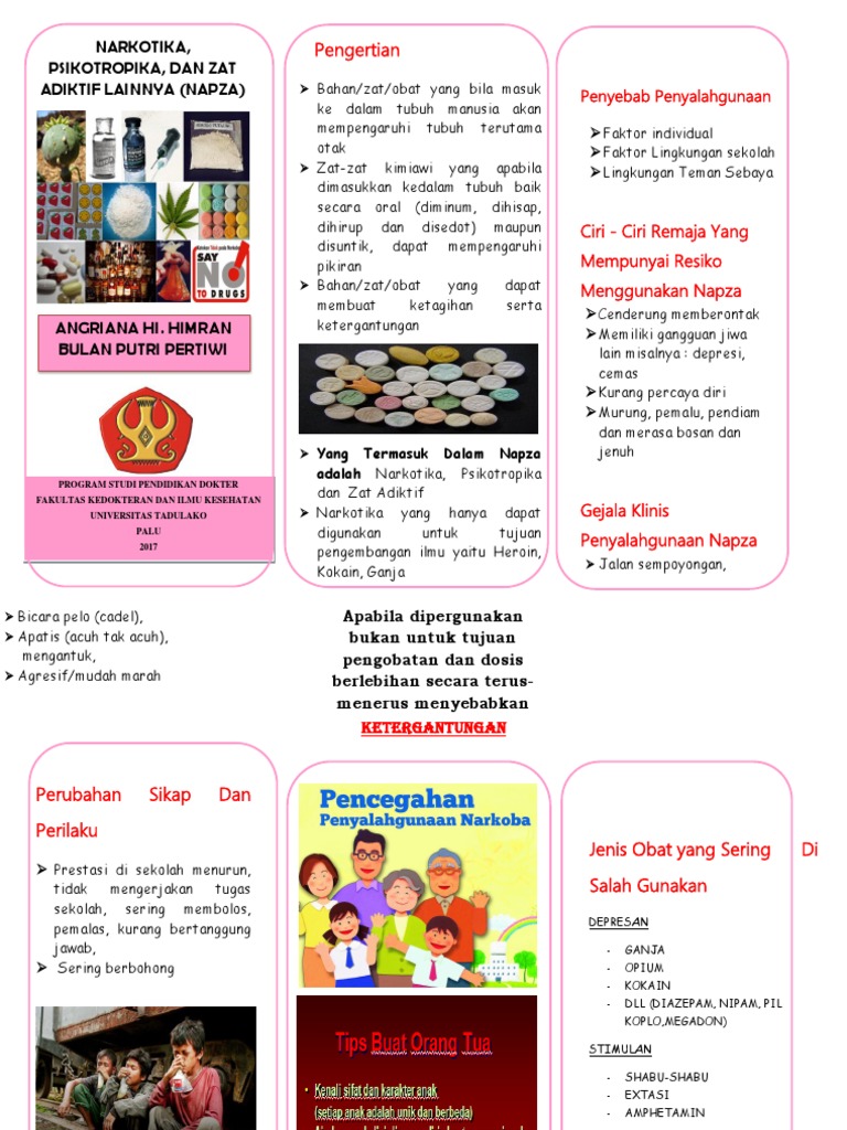 Leaflet Napza | PDF