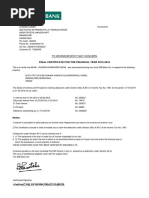 Housing Loan (0363675100002233) Provisional Certificate-2017-18 PDF ...