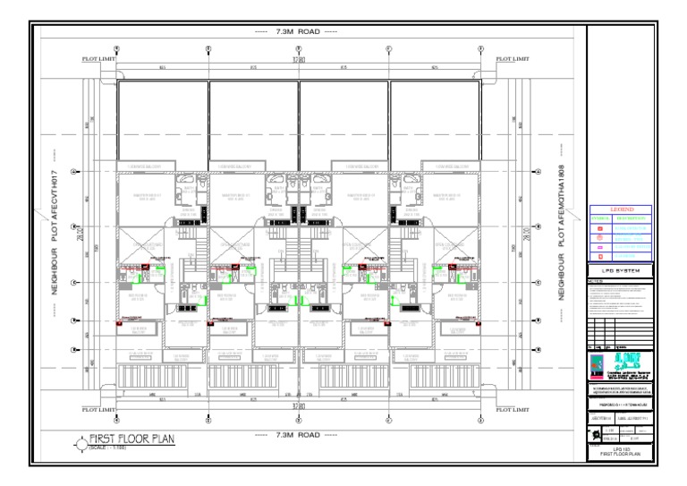 LPG 103 First Floor Plan PDF | PDF | Buildings And Structures | Nature