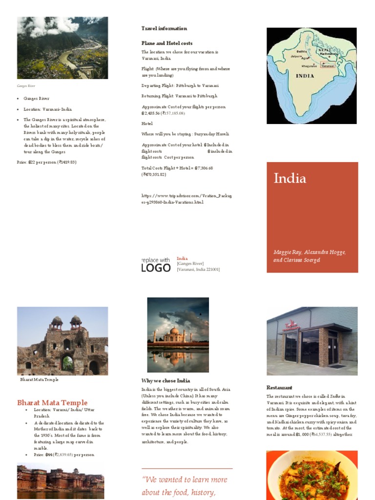 Geography Brochure | PDF | Curry | Cuisine