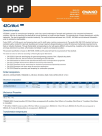 CR4 Bright Mild Steel Sheet Overview | PDF