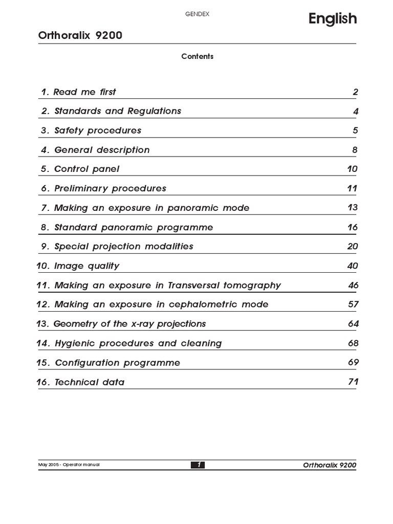 Manual 9200 en PDF | PDF | Radiography | Radiation Protection