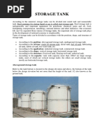 Standard Specification for Storage Tanks | PDF | Welding | Construction