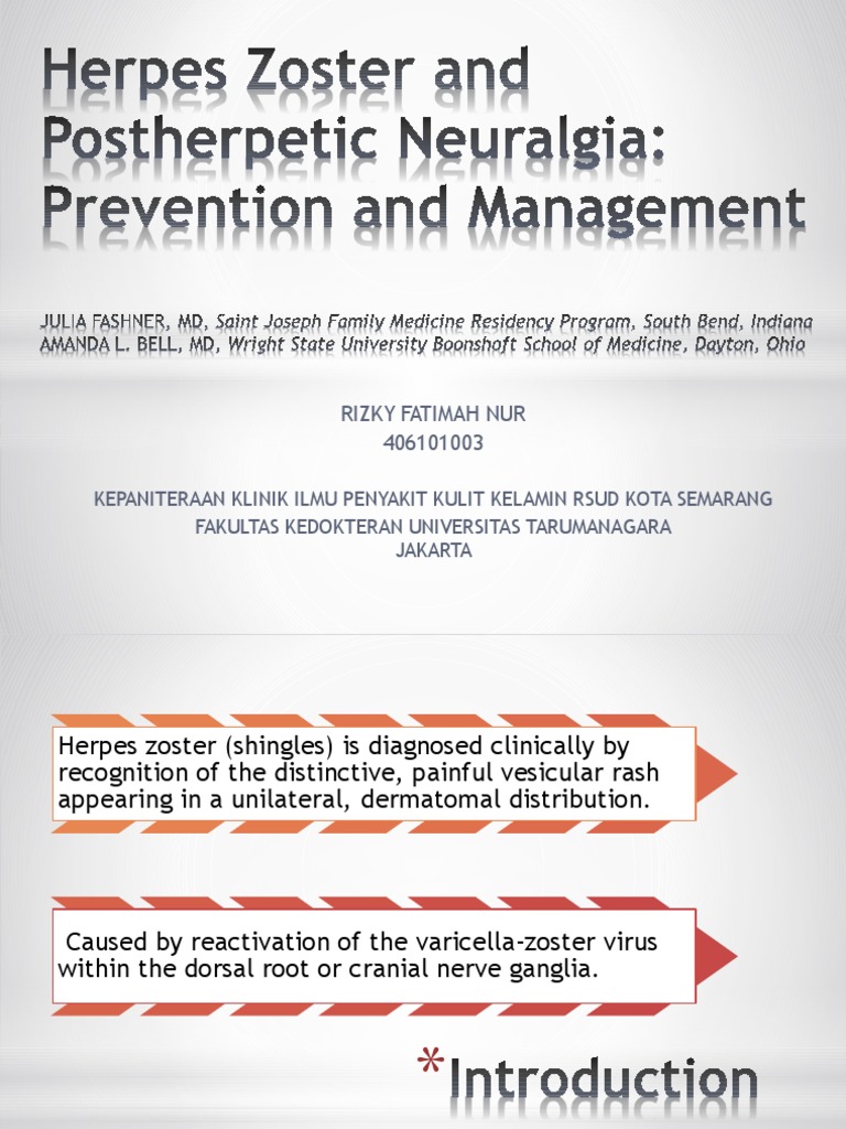 Herpez Zoster Dan PHN | PDF | Herpes Simplex | Analgesic