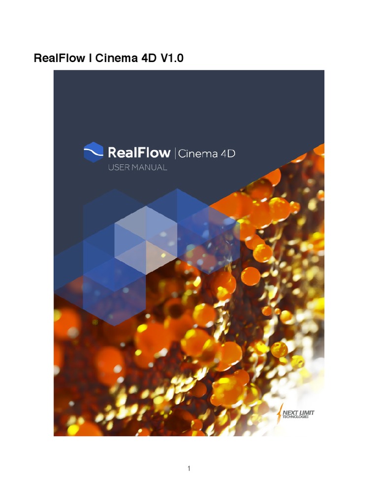 RealFlow Cinema 4D Manual 001-135 | PDF | Shader | Rendering (Computer Graphics)
