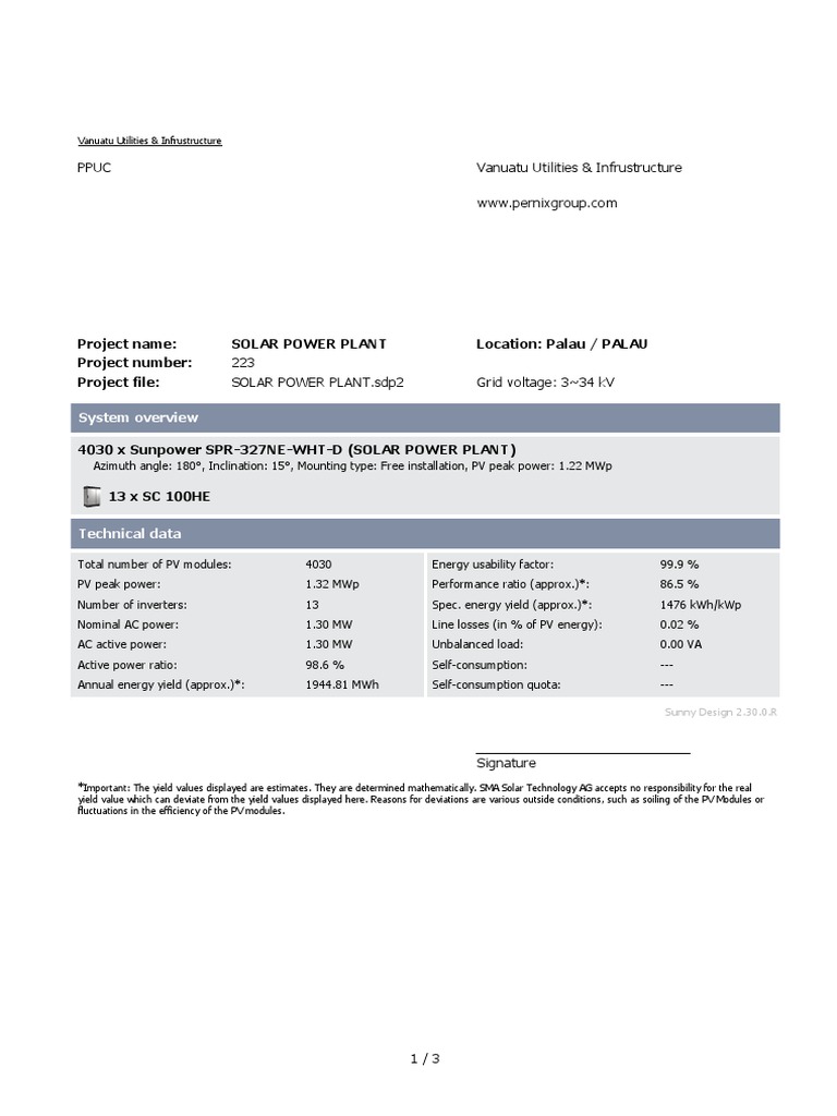 Solar Power Plant | PDF | Solar Power | Solar Panel