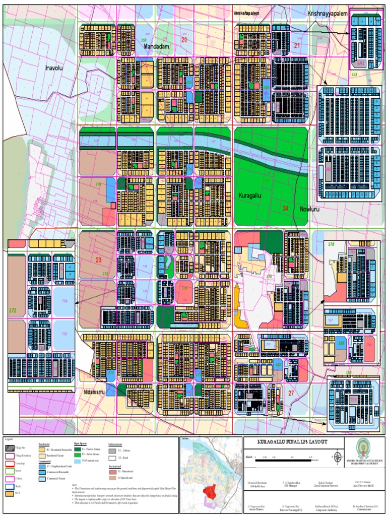 Kuragallu LPS Layout With Survey Numbers | PDF
