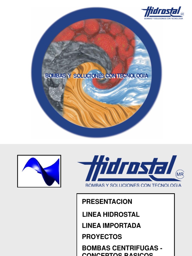 Presentacion Bombas de Hidrostal PDF | PDF | Bomba | Turbina