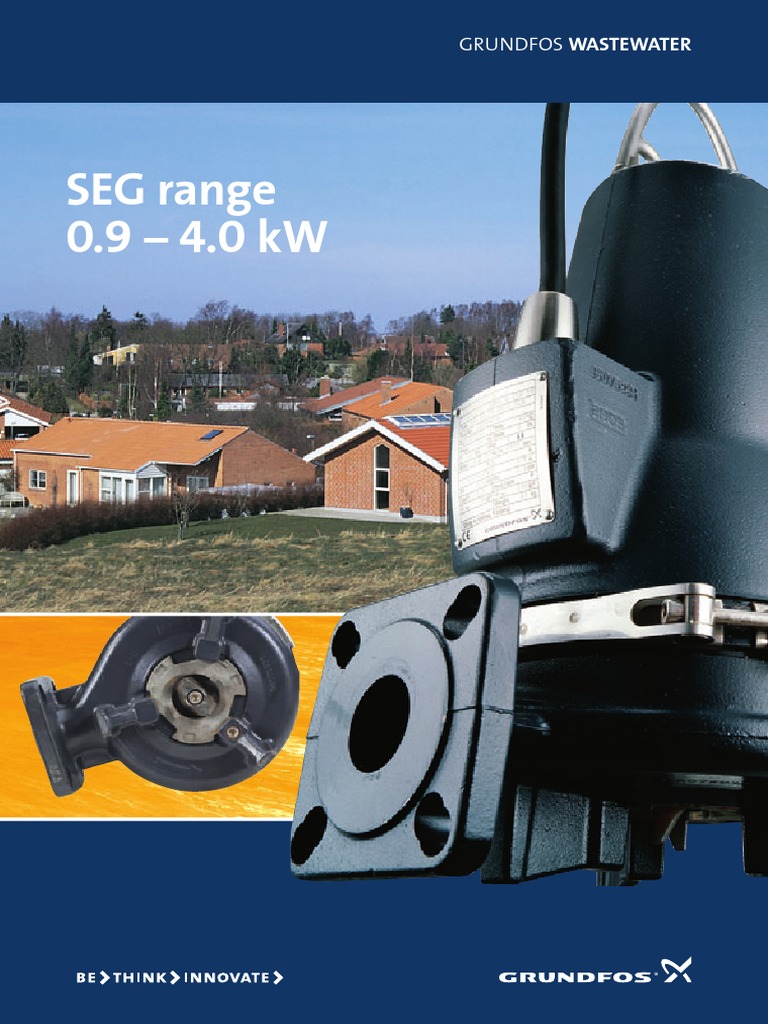 Grundfos SEG Grinder Pumps Overview | PDF | Sanitary Sewer | Sewage ...